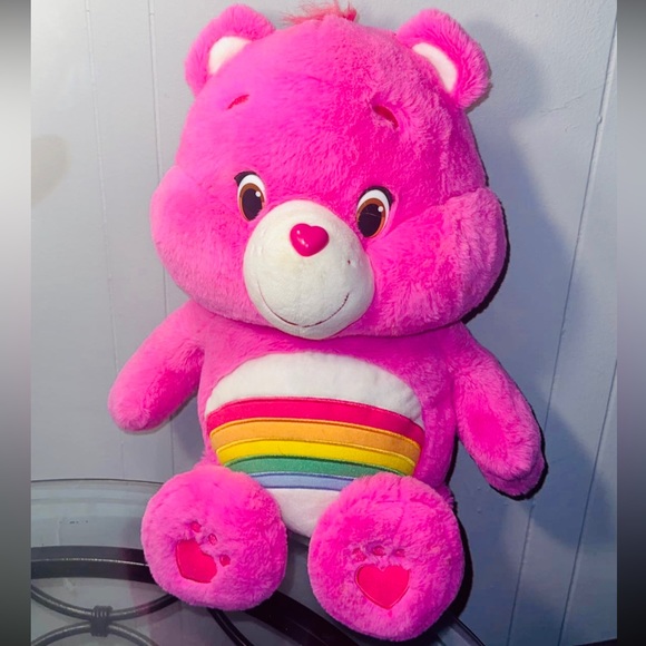 Care Bears | Toys | Carebears Cheer Bear Large Plush | Poshmark